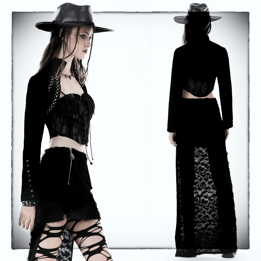 Edgy Outerwear: Boleros for Rock, Goth, Alt Styles