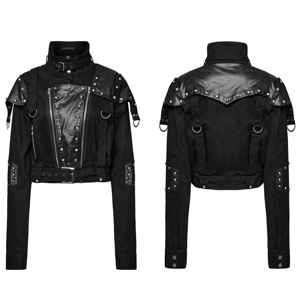Unleash Your Darkness: Women Alt & Gothic Motorcycle Jackets