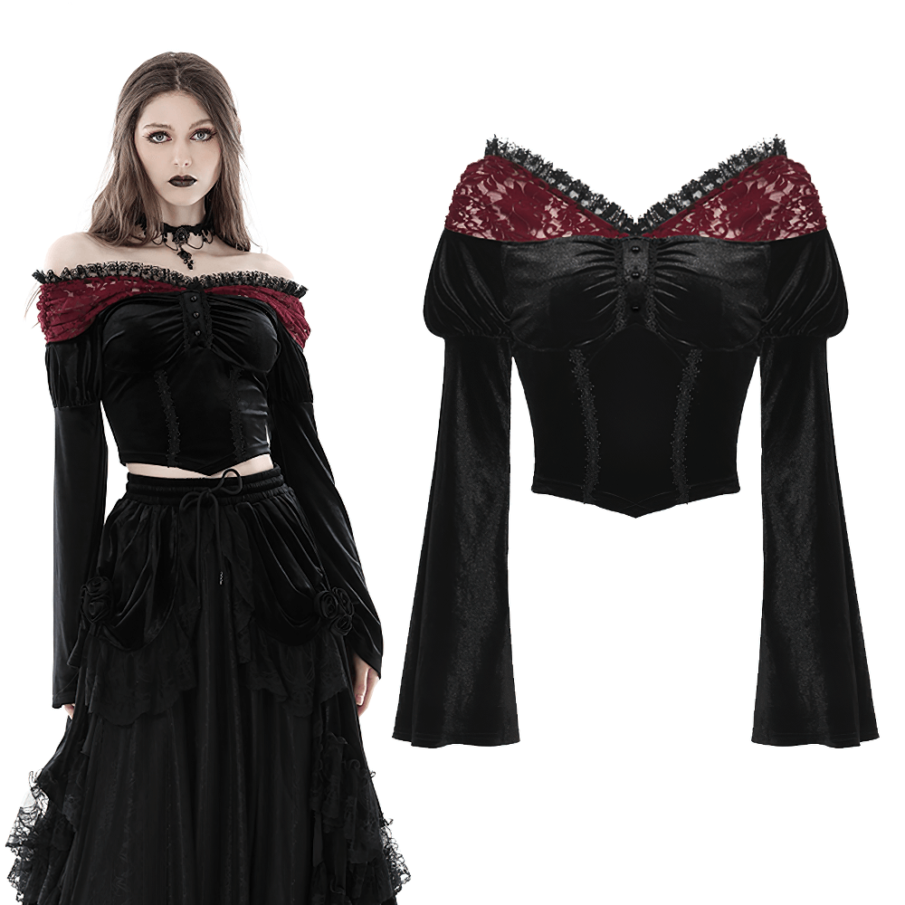 Gothic & Alternative Fashion Tops for Women - Unique Styles