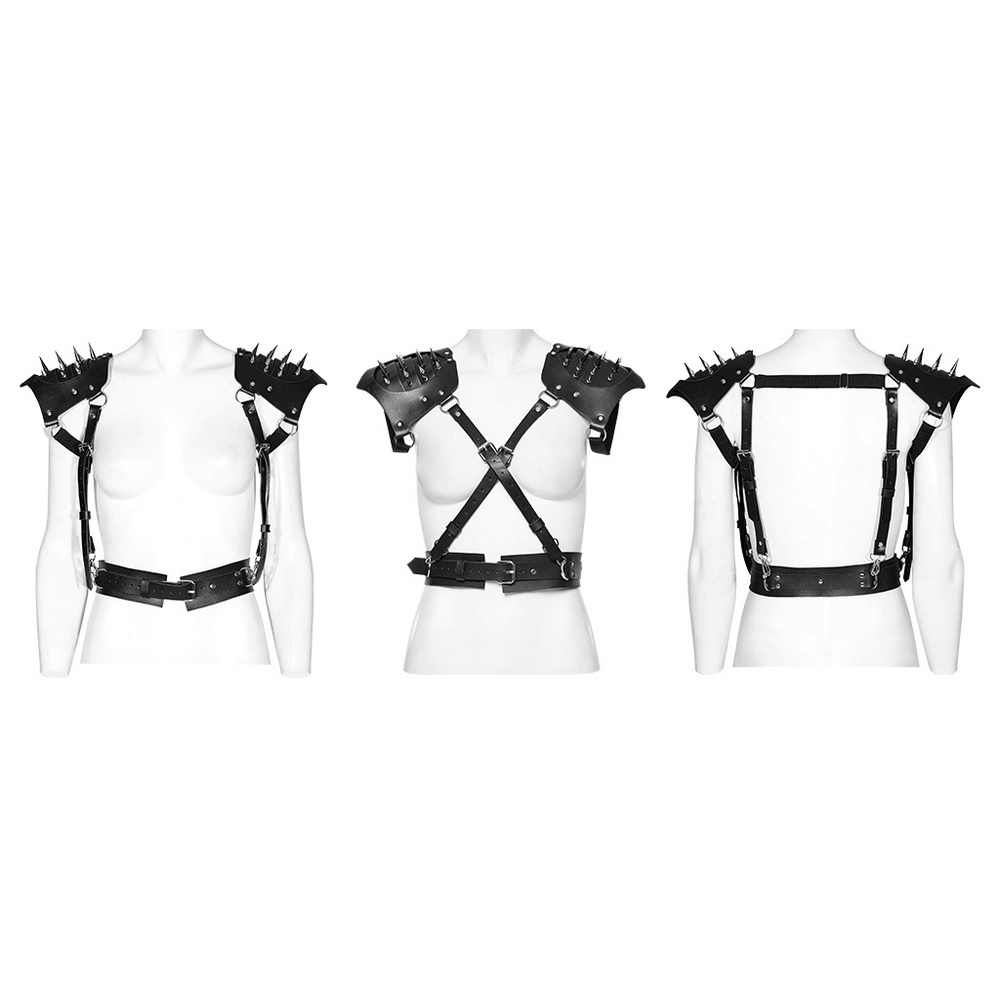 Women's Body Harness For Goth, Punk and Rock
