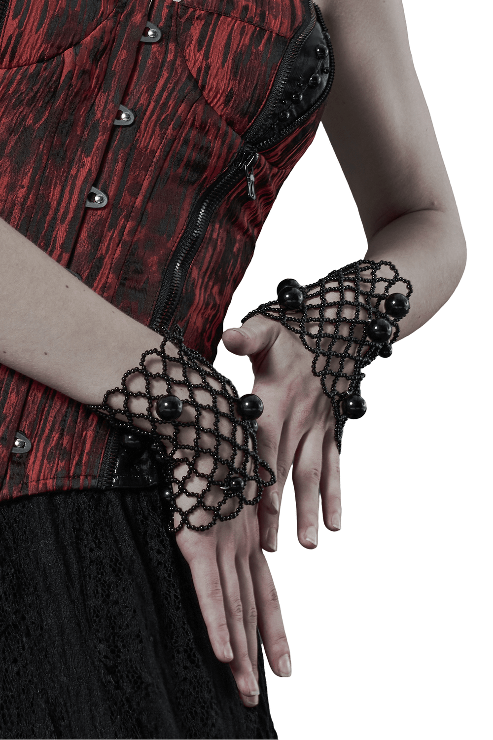 Dark Elegance: Touch of Gothic Gloves for Women