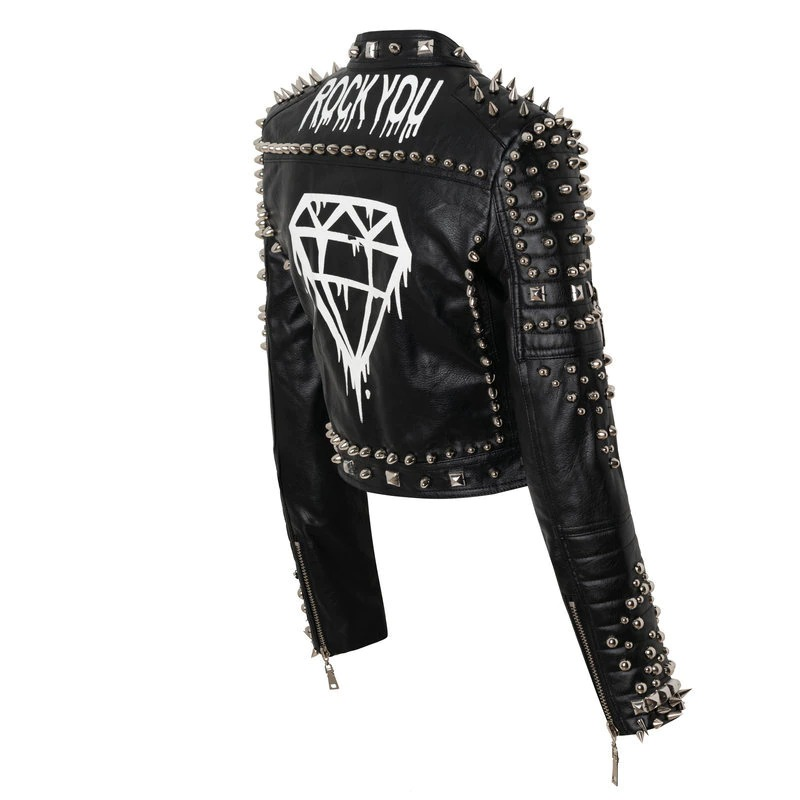 Unleash Your Darkness: Women Alt & Gothic Motorcycle Jackets