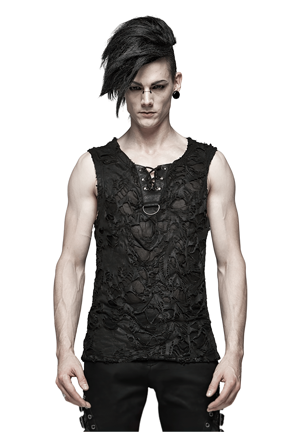 Men's gothic style clothing: vests & waistcoats