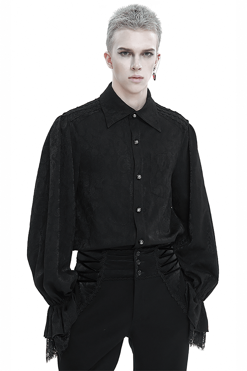 Men's Gothic and Rocker Shirts - Edgy Styles, Unique Designs