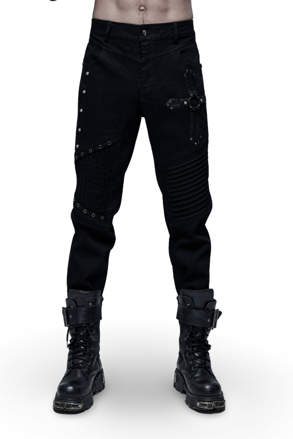 Men's Gothic Style Clothing: Edgy Shorts & Pants Selection