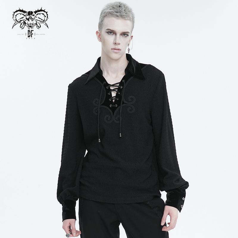 Men's Gothic and Rocker Shirts - Edgy Styles, Unique Designs