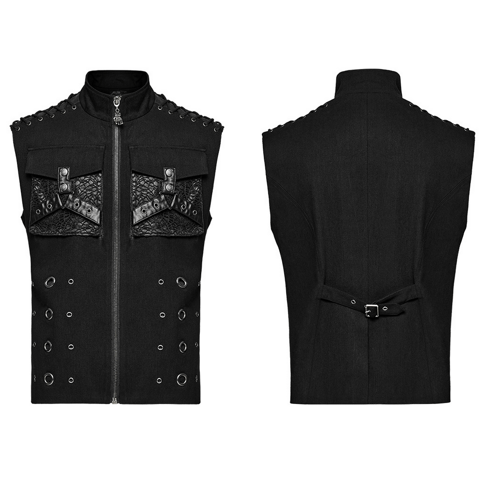 Biker Styles Leather Motorcycle Vests and Waistcoats for Men