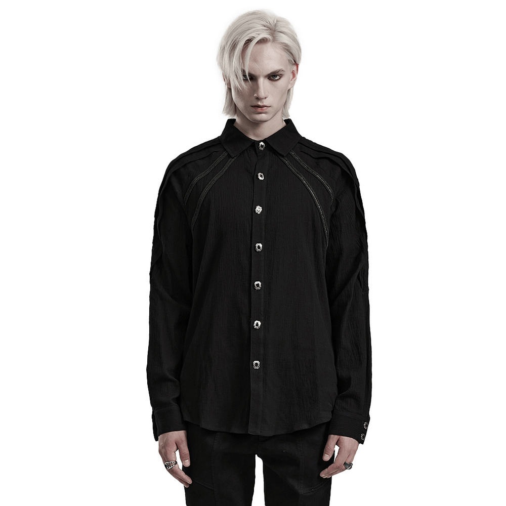Men's Gothic and Rocker Shirts - Edgy Styles, Unique Designs