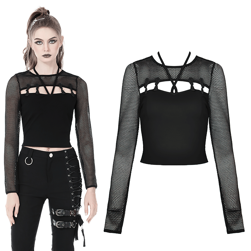 Gothic & Alternative Fashion Tops for Women - Unique Styles
