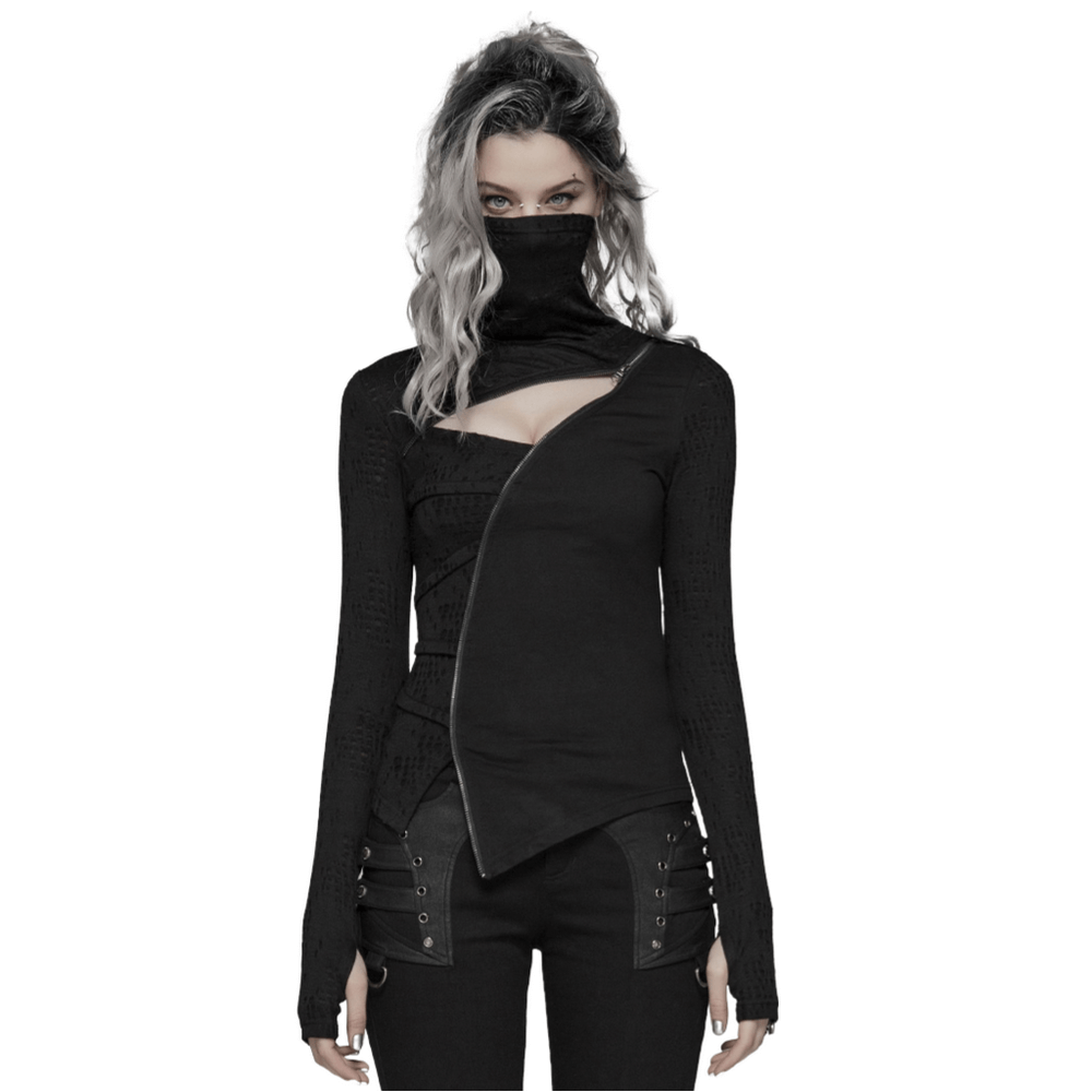 Gothic & Alternative Fashion Tops for Women - Unique Styles