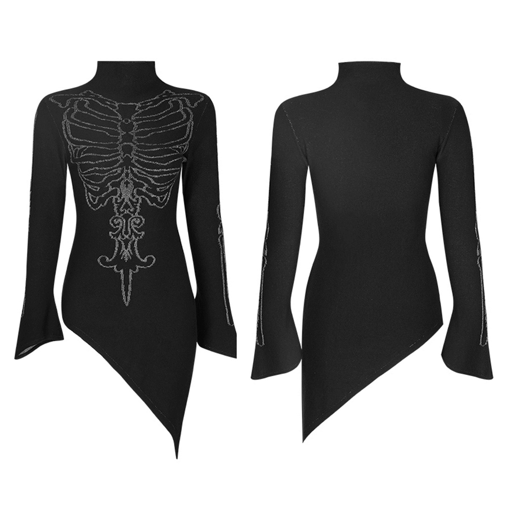 Gothic & Alternative Fashion Tops for Women - Unique Styles