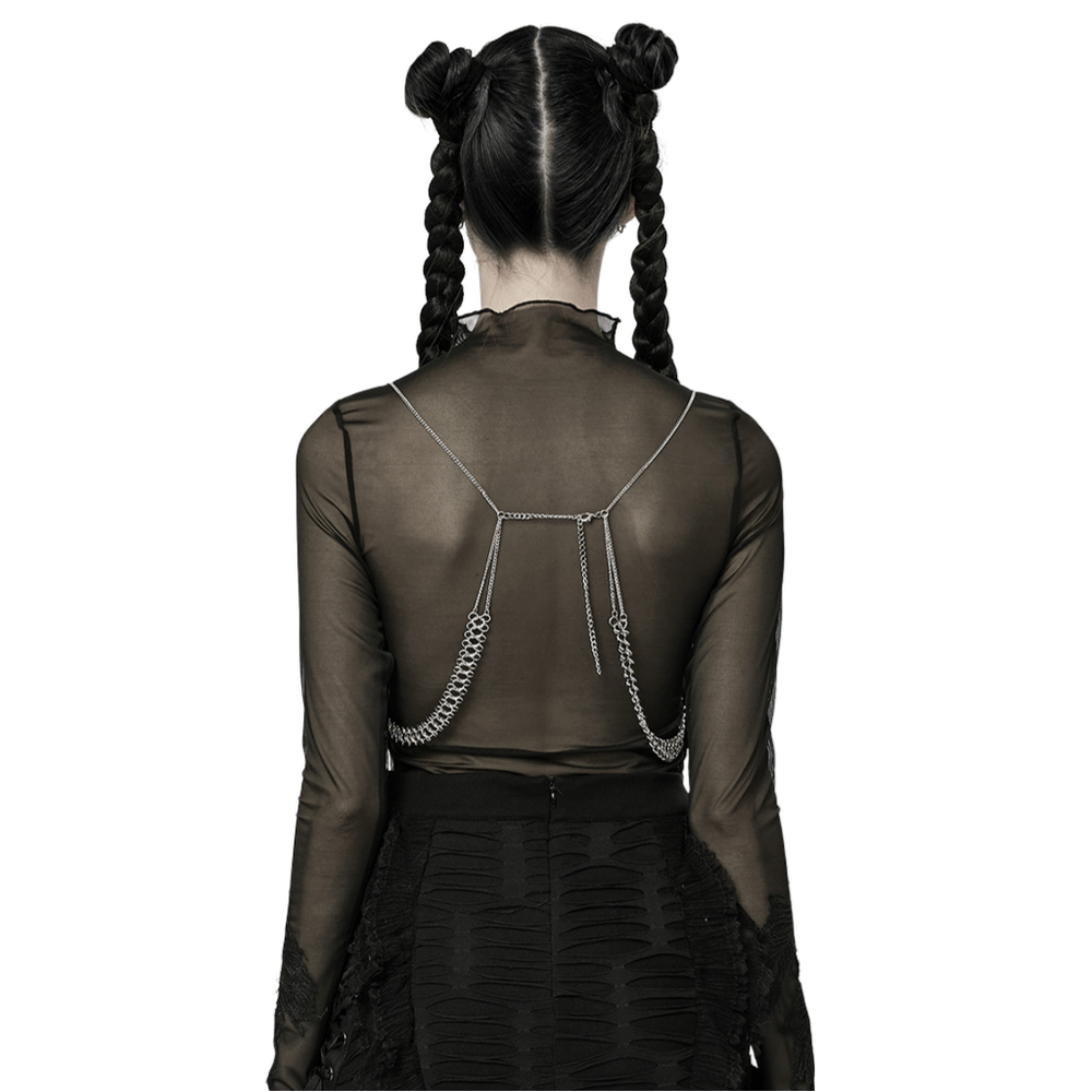 Women's Body Harness For Goth, Punk and Rock