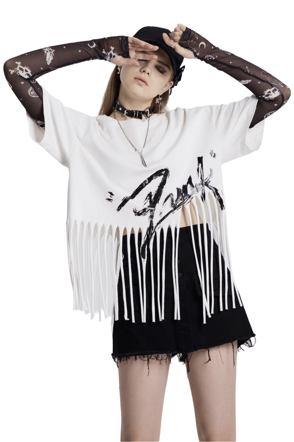 Dark Elegance: Touch of Gothic Gloves for Women