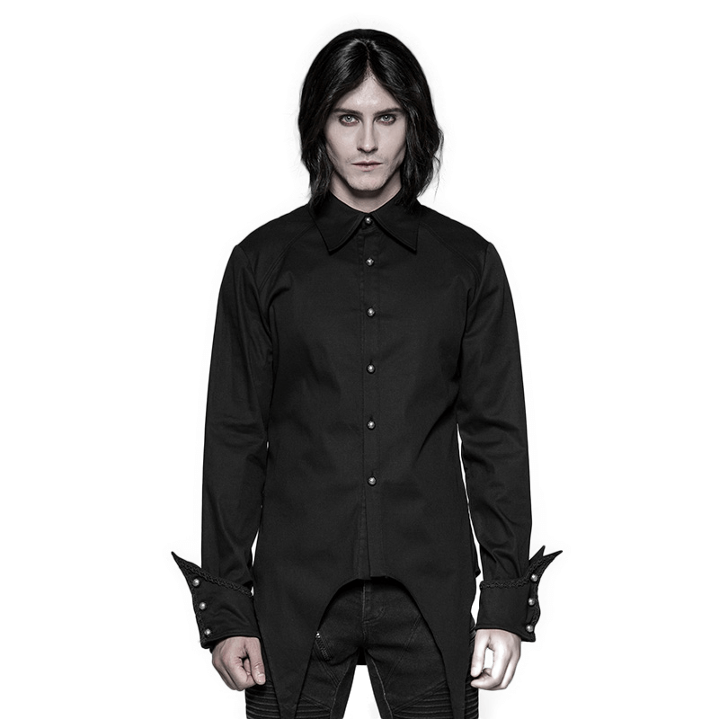 Men's Gothic and Rocker Shirts - Edgy Styles, Unique Designs