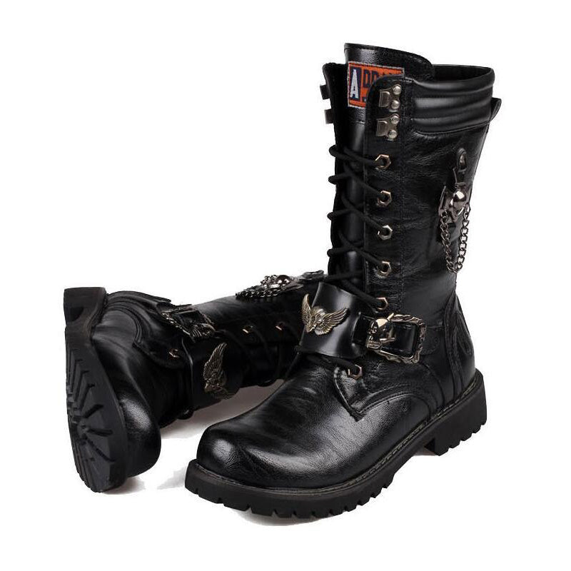 Men's Gothic, Rock and Steampunk Boots - Stylish Footwear