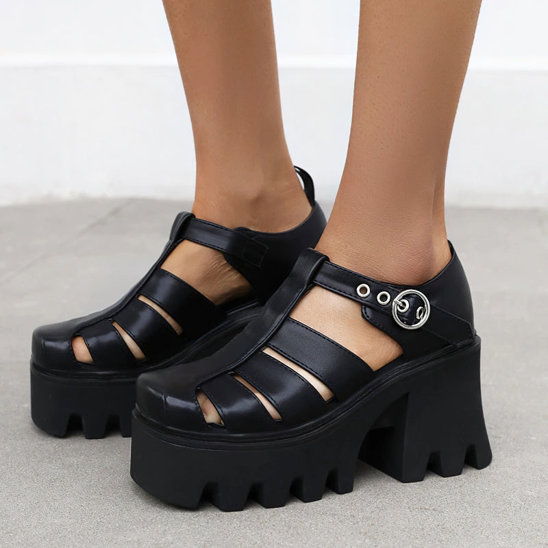 Rock Gladiator sandals / Platform sandals for women