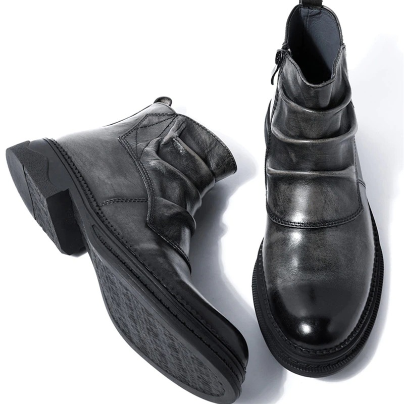 Men's Gothic, Rock and Steampunk Boots - Stylish Footwear