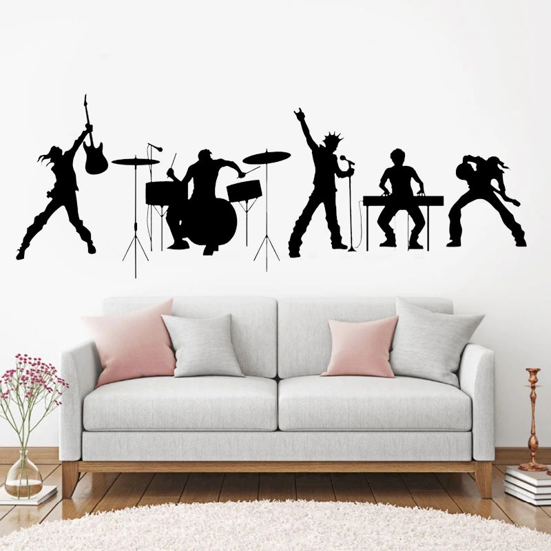 Alternative Vibes: Gothic & 80s Wall Stickers & More decals