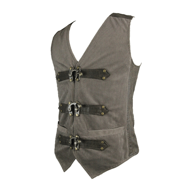 Biker Styles Leather Motorcycle Vests and Waistcoats for Men