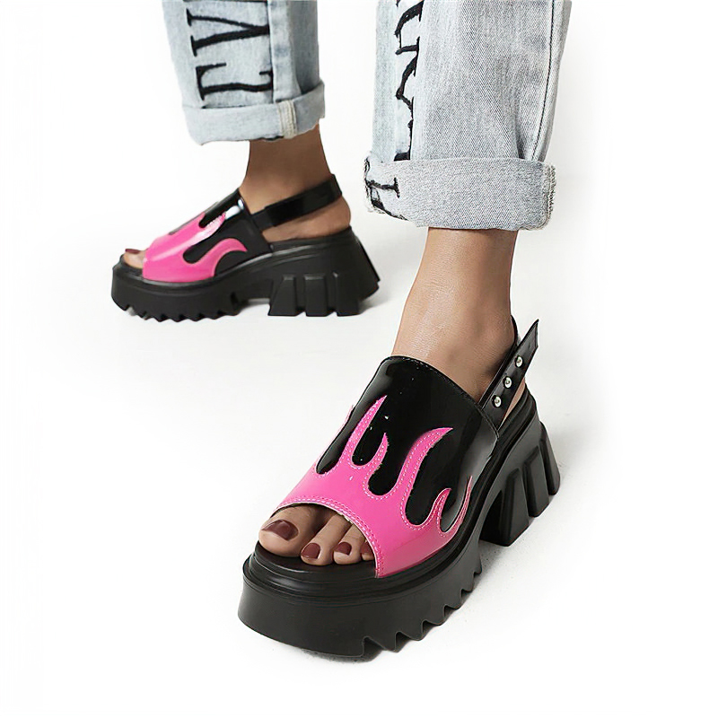 Rock Gladiator sandals / Platform sandals for women