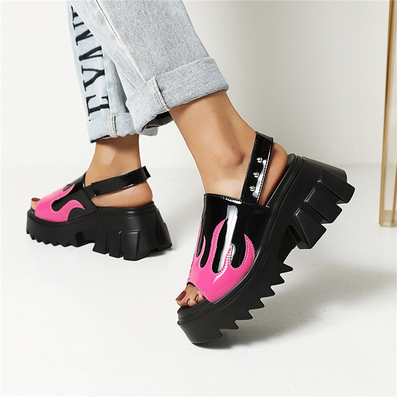 Rock Gladiator sandals / Platform sandals for women